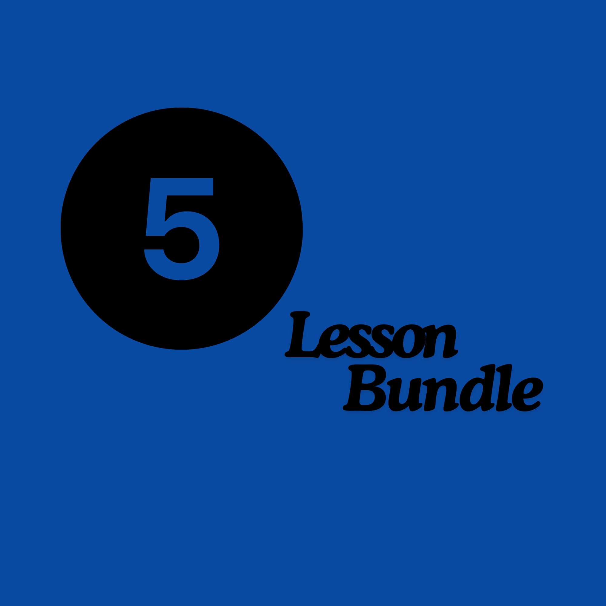 In-Home Lesson - 5 Lesson Bundle – Swim Lessons Toronto